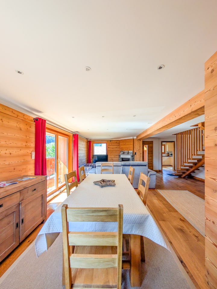Chalet D’exception à Champéry - Vue Panoramique - Val-d'Illiez
