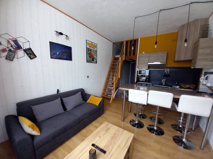 Studio Le Lioran, 1 Pièce, 4 Pers. - Murat