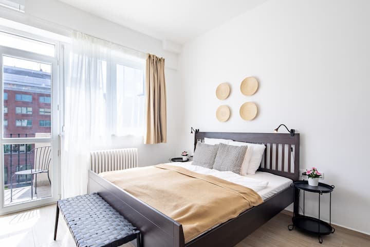 Balcony - Central - Stylish New Studio With Ac - Budapeszt