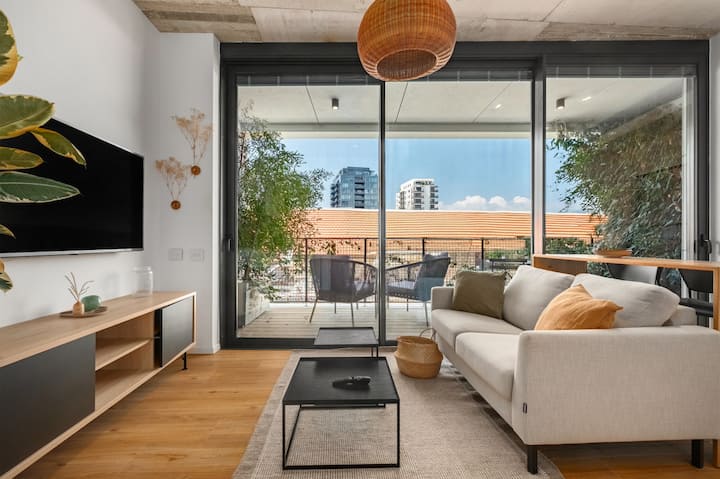 Premium 1br 52 Sqm Apt |Balcony|parking|gym - Tel Aviv-Yafo