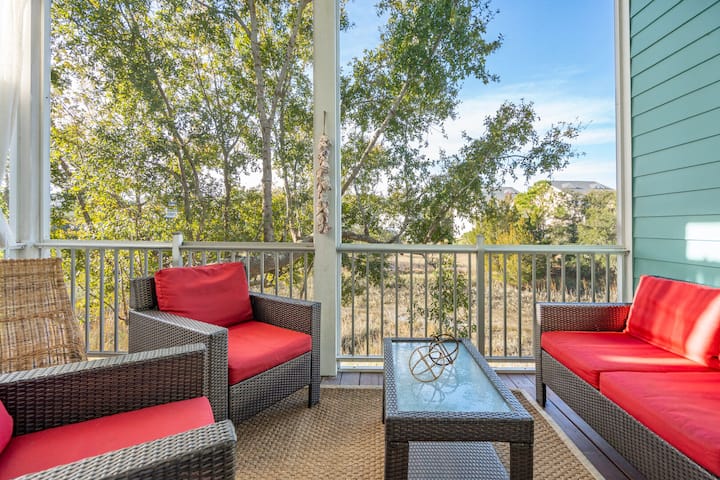 River Views, Community Pool! 101 Waters Edge - Folly Beach, SC