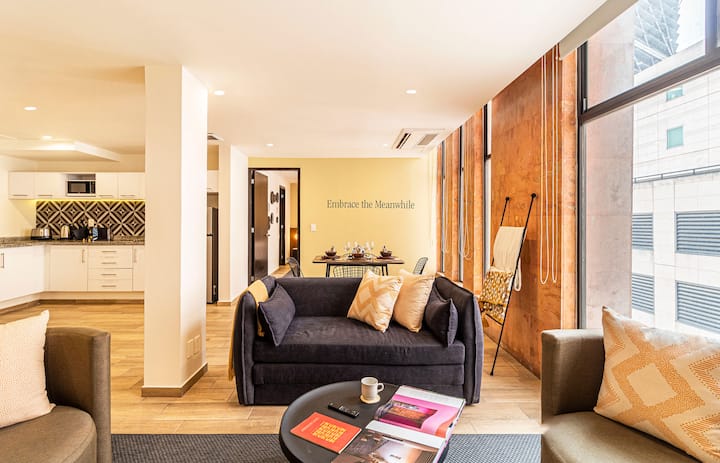 Kukun Chapultepec |Premium 2br| A/c| Acesso Gym - Mexico City