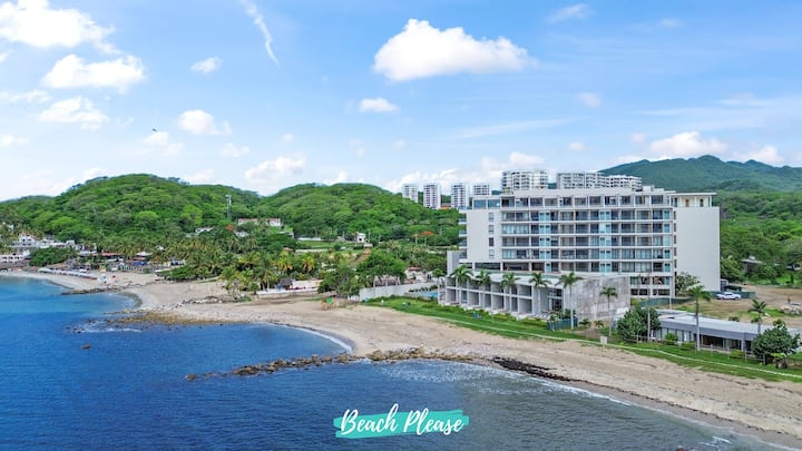 Zantamar 607: Beachfront Condo In La Cruz - Cruz de Huanacaxtle