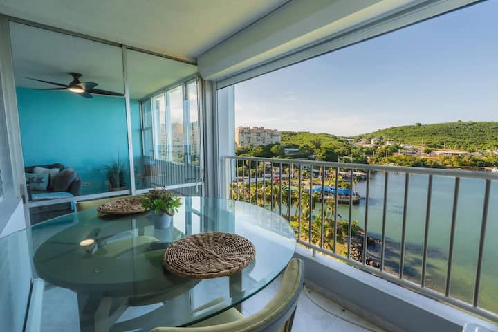 Marena Sea Views Terrace, Pool, Tennis Nearby - Fajardo