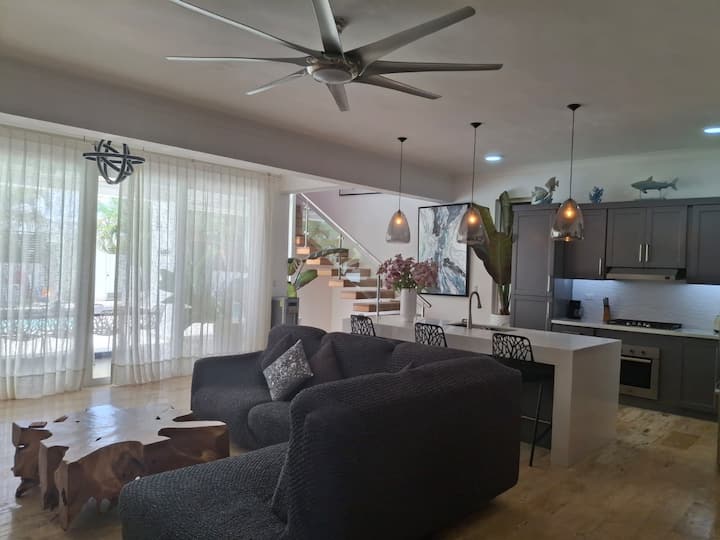 Santa Fe Oasis - Spacious 3 Bed With A View In Sov - Sosúa