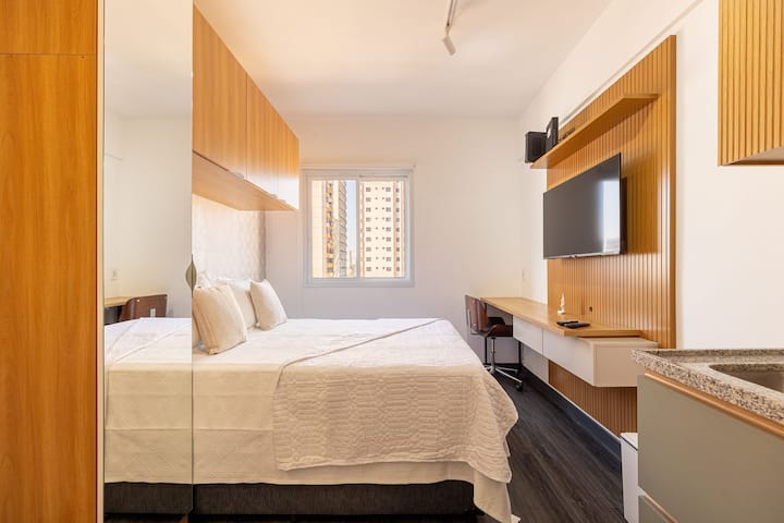 Estudio Moderno C/ 1 Vaga - Scs - Santo André