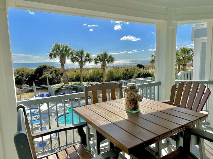 4 Br 3 Ba Isle Of Palms Oceanfront Condo W Pool - Isle of Palms, SC