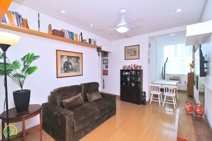 Stylish And Comfortable 2 Bedrooms In Leblon - Ipanema