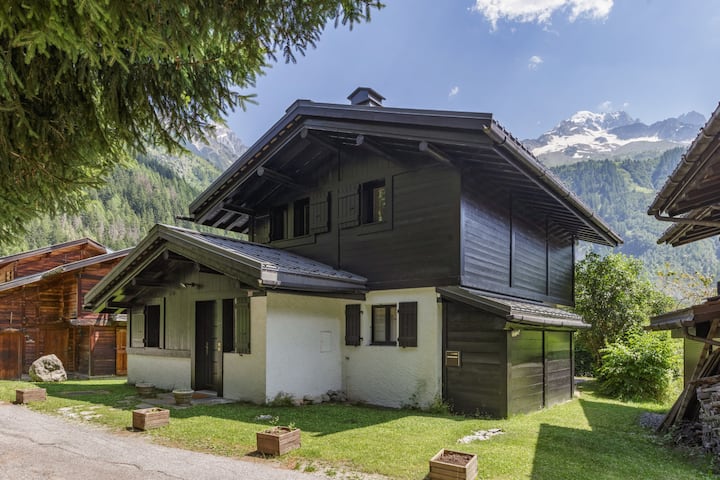 Cosy Chalet 140m2 | Vues Mt Blanc | Calme | Garage - Chamonix-Mont-Blanc