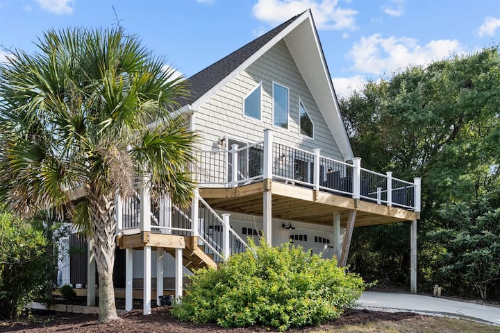 2 Min Walk To The Beach. Grill, Beach Gear & More - Surf City, NC