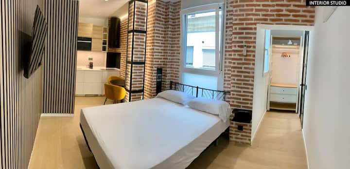 Ecopausa Beatas - Interior Studio 2nd Floor - Malaga