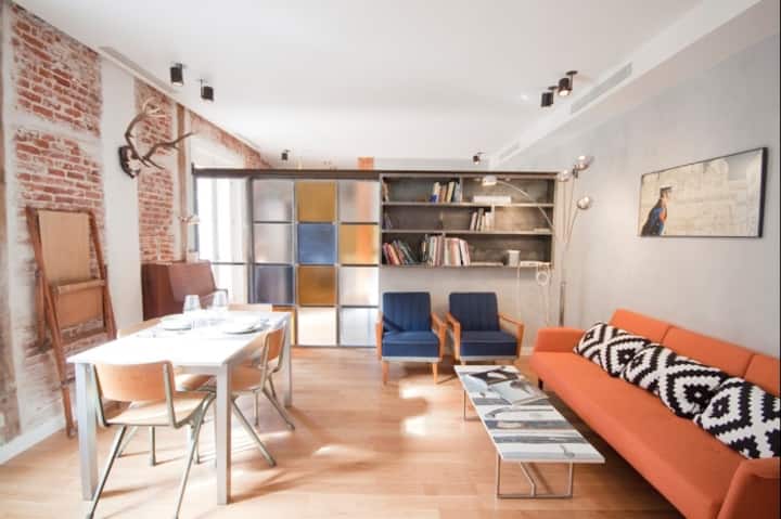 Diseño Nórdico En Lavapiés - Madrid