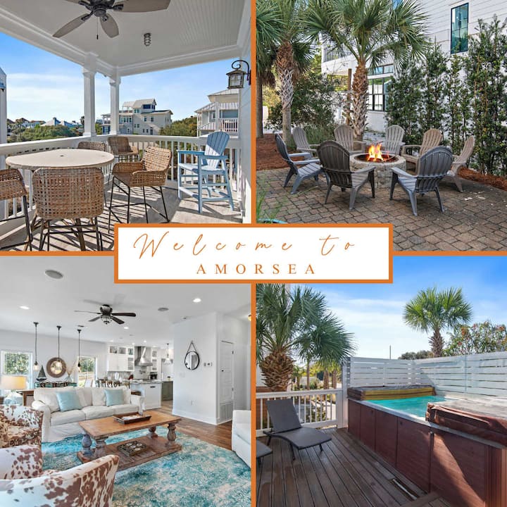 Private Swim Spa | 5br Retreat | 30a Gem - Rosemary Beach, FL