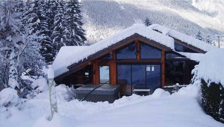 Chalet Spacieux Avec Veranda, Jardin Et Spa - Chamonix-Mont-Blanc