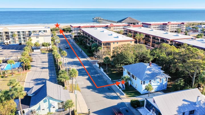 Family-friendly 3br Beach Home With Game Room - Tybee Island, GA