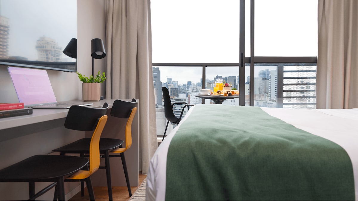 ジャルディンスのシリオ・リベネス病院近くのワンルーム23平方メートル - 借りられるコンドミニアム - サンパウロ, サンパウロ, ブラジル ...