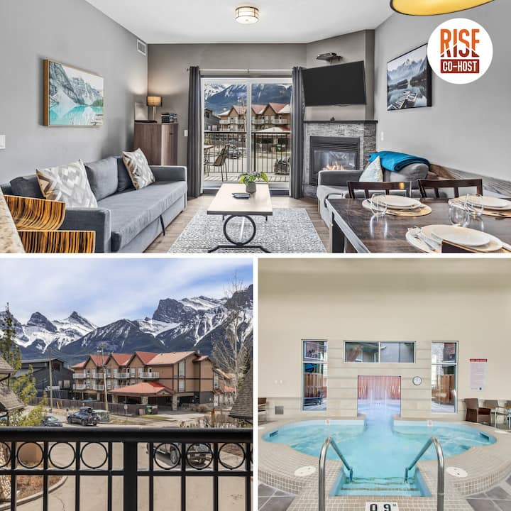 3 Sisters Mtn View | Pool W/slide | Hot Tub | Bbq - Canmore