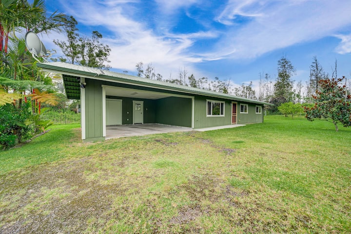 Pahoa Home W/ Fenced-in Yard: Near Hilo & Parks - Hawaii