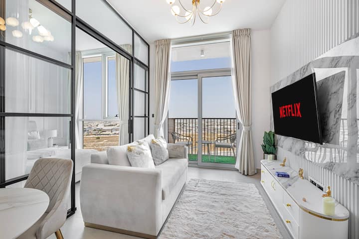 Luxury 1br| Dubai Hills| Sunset/burj Khalifa View - Dubái