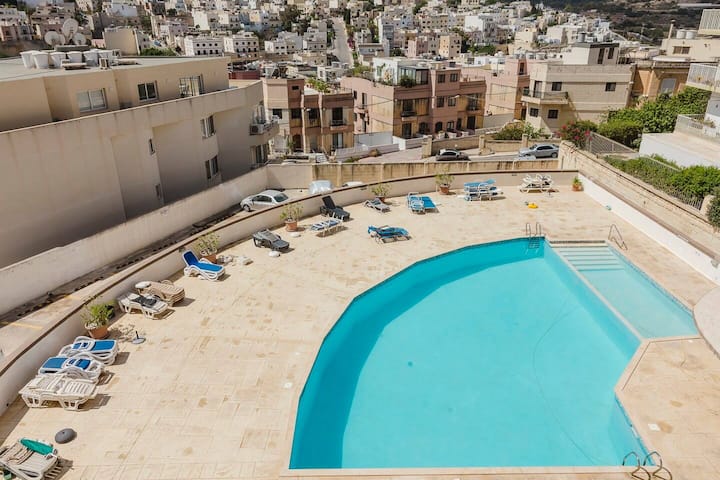Spinola Court 2bed W Pool And Parking By Homely - Pembroke, Malta