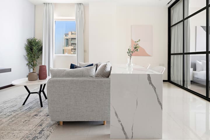 Chic 1 Bdr | Co-working Space | Near Kafd - Saudi Arabia