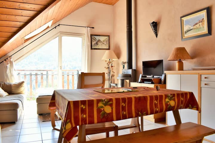 Charmant Duplex De 40m² Avec Vue Sur La Vallée - Serre Chevalier