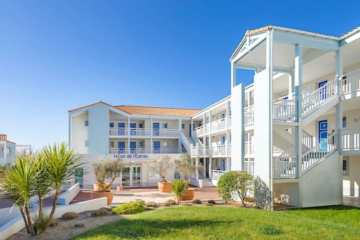 Studio Avec Vue Imprenable Sur La Mer + 2 Piscines - サーブル＝ドロンヌ