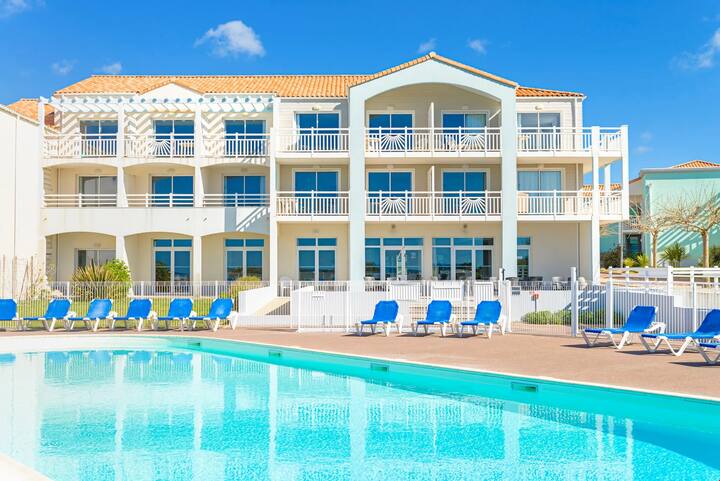 Cosy T2 | En Bord Du Mer + 2 Piscines Sur Place - Les Sables-d'Olonne