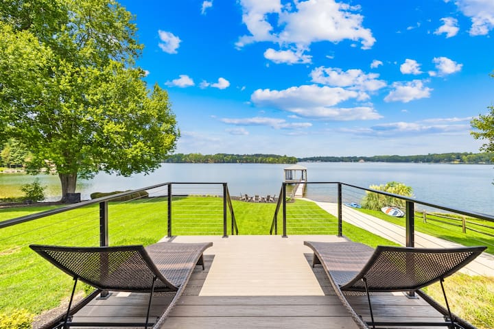 Game Room, 2 King Suites, Huge Porch, Kayaks, Lake - Denver, NC