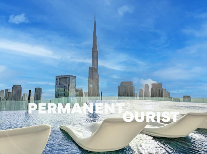 64th Floor Infinity Pool | 2br | Best Burj K. View - Dubai