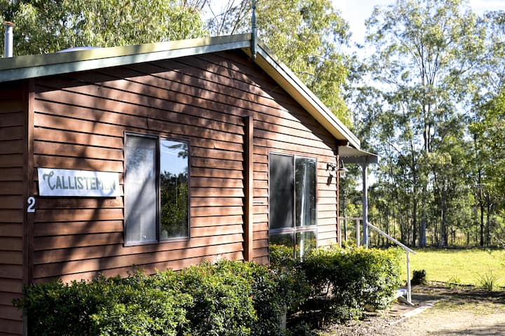 Callistemon 1 0f 10 Bush Cabins! Hunter Valley! - Pokolbin