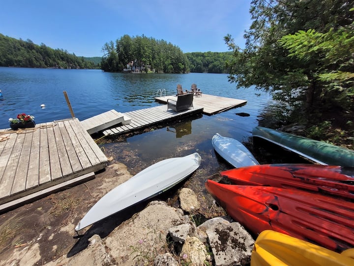 Lakehouse On Majestic Lac St Pierre - Val-des-Monts