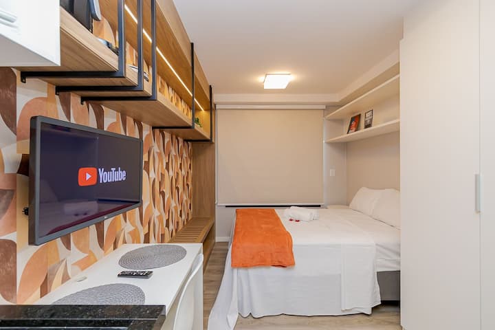 Studio Para Casal Em Viagem - All1010 - Curitiba