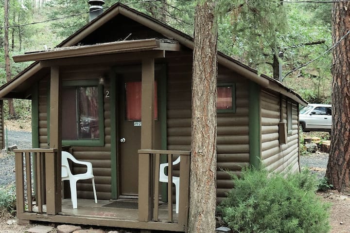 Cabin #2 - Studio With Fireplace - Christopher Creek, AZ