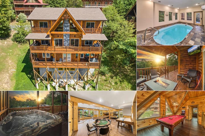 Indoor Pool, Game Room, Hot Tub, Near Dollywood - Pigeon Forge, TN