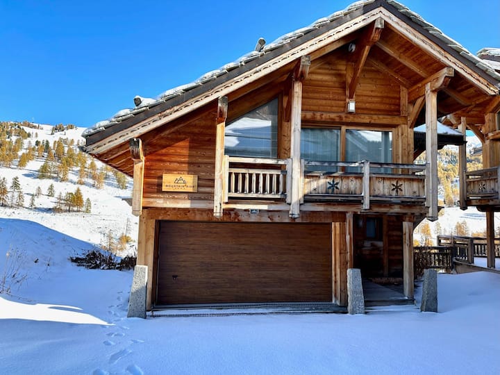 Chalet Mountain Side 4* Luxe Spa Et Sauna - Vars