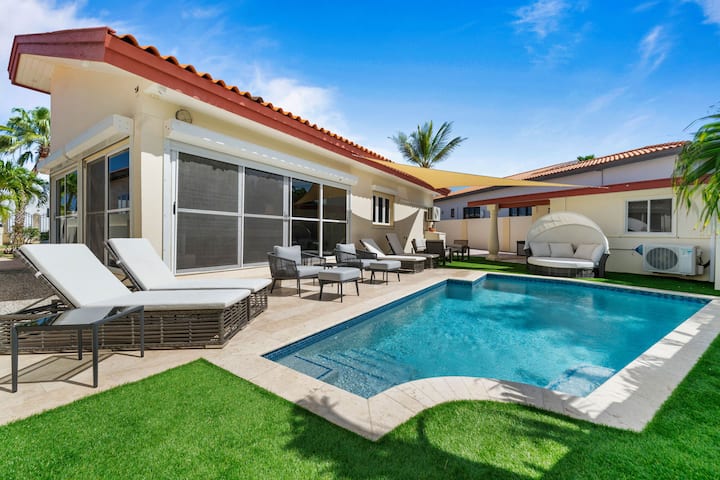 Aruba Oasis! 3br Home W Pool & Bbq Near Palm Beach - Aruba