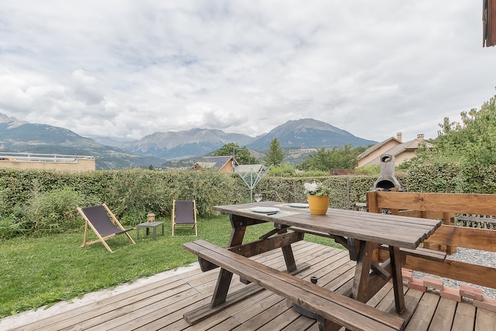 Le Cairn - Appt Vue Montagne 4p - Savines-le-Lac