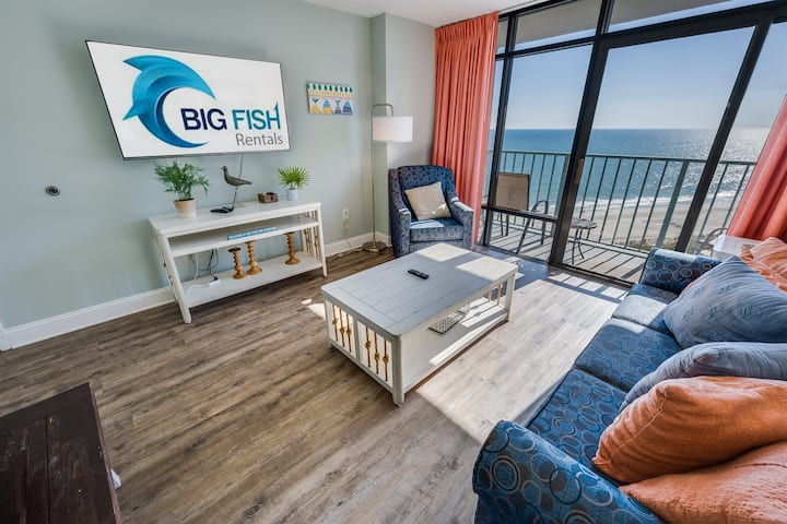 1br Oceanfront Cozy Upstairs Level - Myrtle Beach