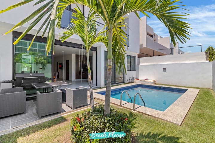 Villa 3e: 4br W Private Pool & Bnayar Beach Club - La Cruz de Huanacaxtle