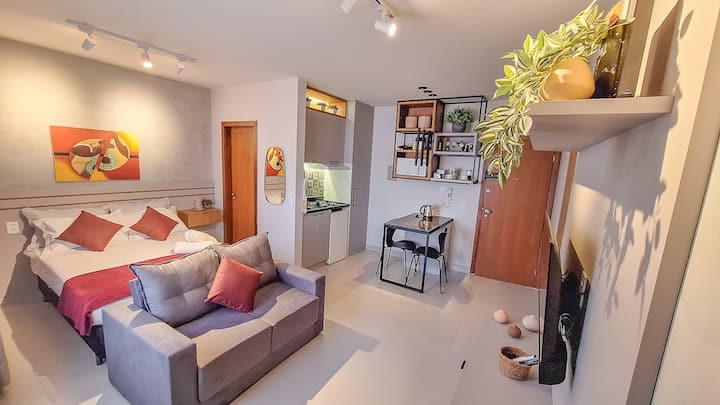 Lindo Apt Na Asa Norte C/garagem - Brasília