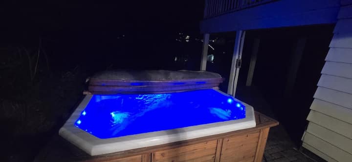 Waterfront Springlake Hot Tub, Kings, Firepit Dock - Grand Haven, MI