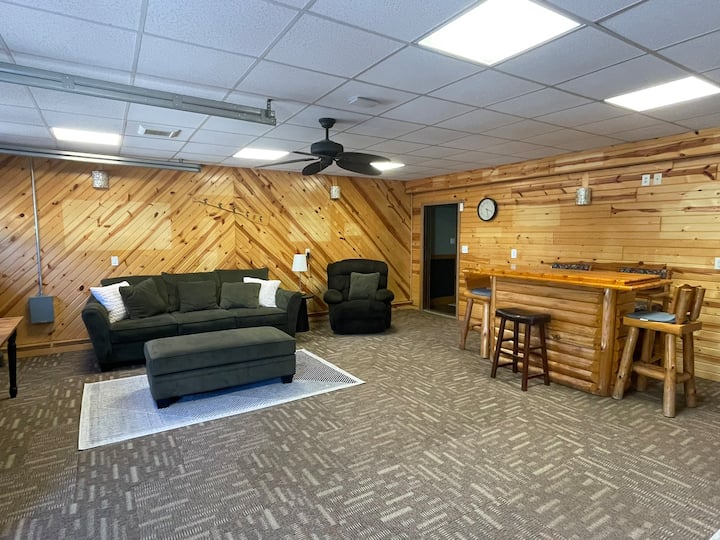 "Bert Cave" Lake Side Cabin Ackerman Acres Resort - Devils Lake, ND