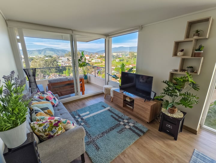 Beachfront Apartment With Ocean View For 5 Guests - Papudo