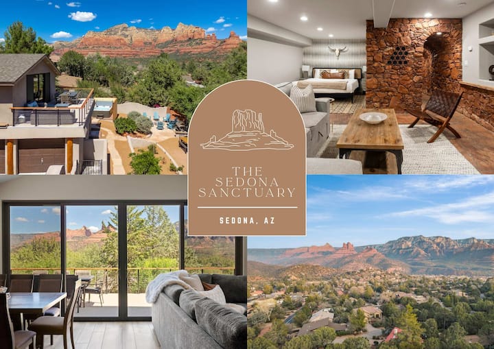 The Sedona Sanctuary: Hot Tub & Unbeatable Views - Sedona, AZ