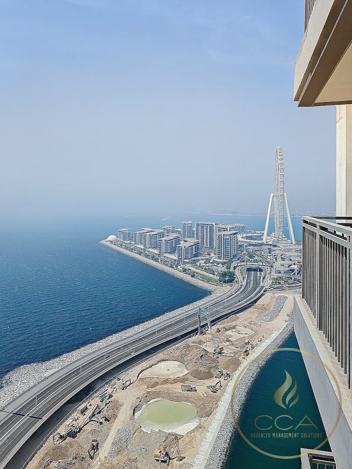 Cca | 2br. Seafront Retreat, Amazing Dubai Eye Vws - Dubai