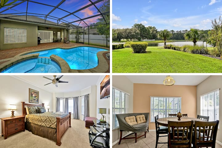 Entire Home W/ Private Pool,gated Near Disney - University of Central Florida,Orlando