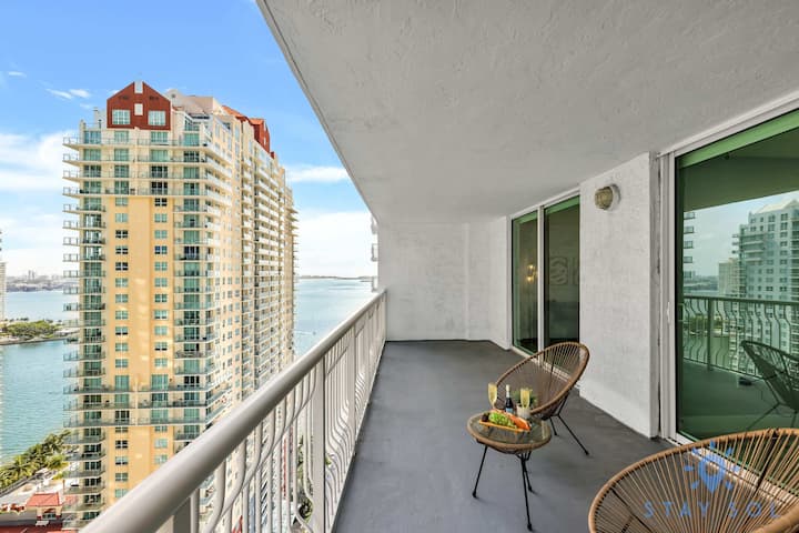 Luxury Condo In Brickell, Beautiful Amenities - Miami
