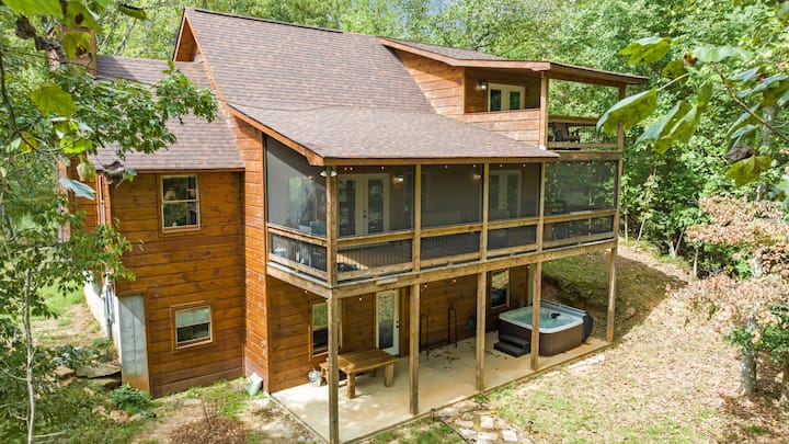 New Cabin Near Blue Ridge Ev Charger - Blue Ridge, GA