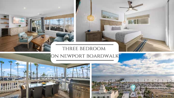 Relaxing 3br Beach Hideaway On Newport Boardwalk - Newport Beach, CA